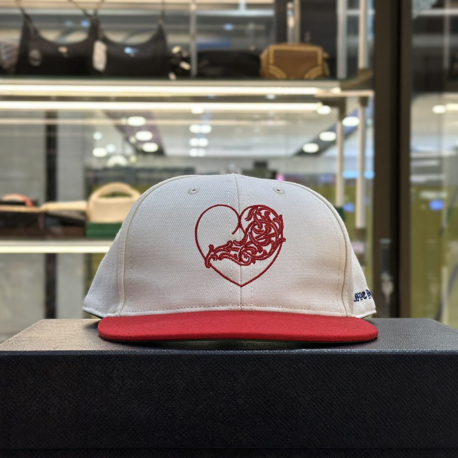 CHROME HEARTS Love You Heart Logo Cap - Madame N Luxury