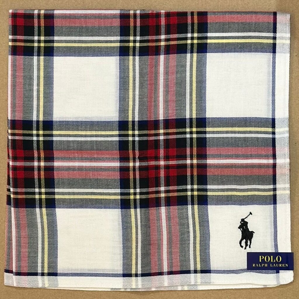 POLO RALPH LAUREN Small Pony Embroidered Check Handkerchief - Madame N ...
